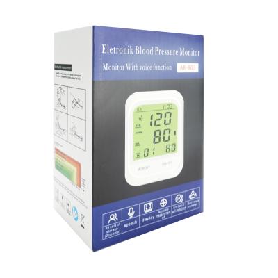 China Electronic Portable Blood Pressure Monitor Arm Sphygmomanometer Gauge 220V Home Use for sale