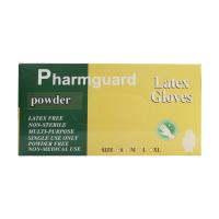 China Disposable Medical Latex Gloves Powdered Sterile 100 Pcs for Examination Protection for sale