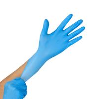China Disposable Composite Nitrile Inspection Gloves Powder Free Medical Exam Gloves 100pcs Box for sale