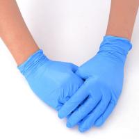China Disposable Composite Nitrile Inspection Gloves Powder Free Medical Exam Gloves 100pcs Box for sale