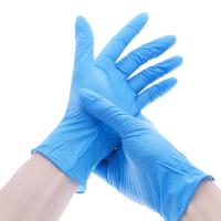 China Disposable Composite Nitrile Inspection Gloves Powder Free Medical Exam Gloves 100pcs Box for sale