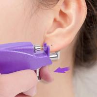 China Yellow Hospital Medical Ear Piercing Gun Kit for Ear Nose Navel Body Piercing with Accessories for sale