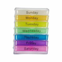 China Detachable 28 Compartment Plastic Medicine Box for Health Food Storage for sale