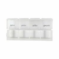 China 28 Grid Travel Pill Case Split Single Portable Colorful Medicine Box 7 Days for sale