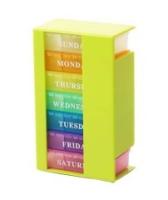 China Rainbow Color 7 Day Plastic Pill Box 21 Square Compartment Medicine Organizer for sale