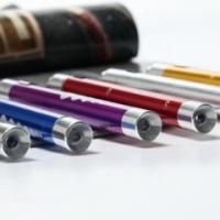 China Aluminum Alloy Nurse Penlight with Pupil Gauge LED Medical Pen Light 5 Lumens 2 AAA for sale