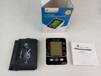 China Digital Blood Pressure Monitor Wrist Upper Arm Cuff 120 Readings Memory LCD Display for sale