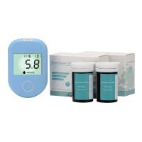 China Handheld Blood Glucose Meter with Test Strips for Accurate Diabetes Monitoring 50pcs for sale