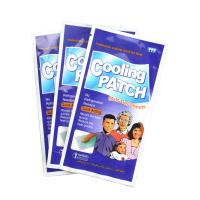 China Adult Physical Cooling Fever Reduction Sticker 10-Pack Heat Dissipation Patch for sale