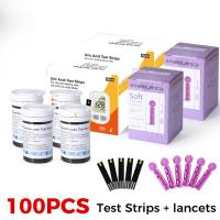China Household Uric Acid Detector Blood Glucose Test Meter 2-in-1 Monitoring System for sale