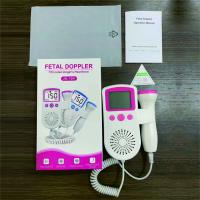 China Fetal Doppler JSL-T501 Non Radiation Baby Heartbeat Monitor 2MHz Probe for sale