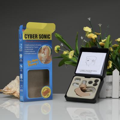 China Severe Deafness Hearing Aid with Noise Reduction Battery Powered JZ-1088A 120dB for sale