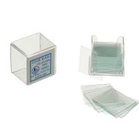 China Medical Microscope Glass Slides Ground Edge 25x75mm for Biological Lab Experiments for sale