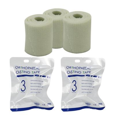 China Disposable Medical Polymer Ester Fiber Splint Fracture Fixation Bandage 10cm x 360cm for sale