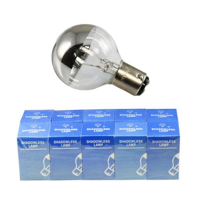 China Surgical Shadowless Single Hole Cold Surface Lamp 24V Bayonet Bulb for Hospital Operating Room for sale
