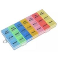 China 21 Compartment Plastic Medicine Box Portable Hospital Medical Supplies Organizer for sale