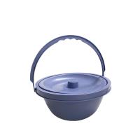 China Movable Foldable Disabled Toilet Chair with Bedpan for Elderly Pregnant 150kg Capacity for sale