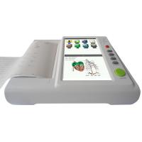China 3 Channel Electrocardiogram ECG Machine for Medical Emergency Clinics 12 Lead for sale