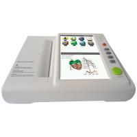 China 3 Channel Electrocardiogram ECG Machine for Medical Emergency Clinics 12 Lead for sale