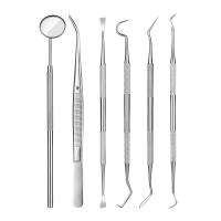 China Stainless Steel Dental Endoscope Probes Oral Care Tools 4mm Diameter 30cm Length for sale