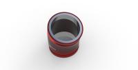 China 240x20mm High Pressure Hydraulic Wear Resistant Elbow Pipe 5.65 kg Double-Layered for sale