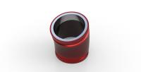China 240x20mm High Pressure Hydraulic Wear Resistant Elbow Pipe 5.65 kg Double-Layered for sale