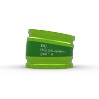 China Double Layered High Pressure Hydraulic Elbow Pipe 240 x 09 mm Wear Resistant Green for sale