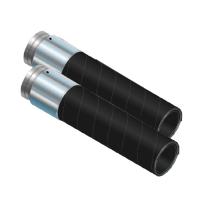 China High Pressure Concrete Pump Ducting Pipe Double Boom End Hose 63 HRC Hardened for sale