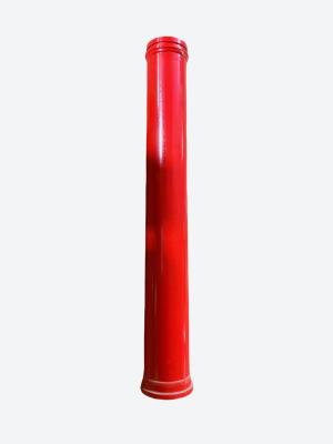 China 63HRC Concrete Boom Pipe Dual Layered Reducer 150 to 125 x 1200 mm for sale