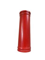 China 175 to 150 x 585 Reducer Boom Piping Dual Layered Tube for Concrete Pump for sale