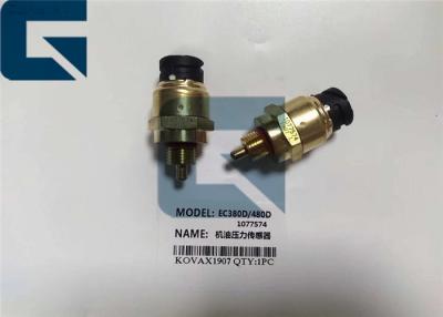 China D12 Oil Pressure Sensor 1077574 For Volv-o EC380D EC480D Excavator Spare Part for sale