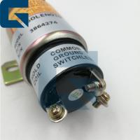 China 386-4274 3864274 Excavator E70B Engine Stop Solenoid Valve 24V for sale