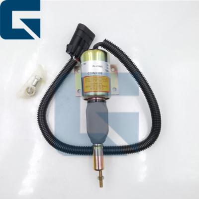 China 3990770 Excavator Engine Fuel Shutdown Solenoid Valve for sale