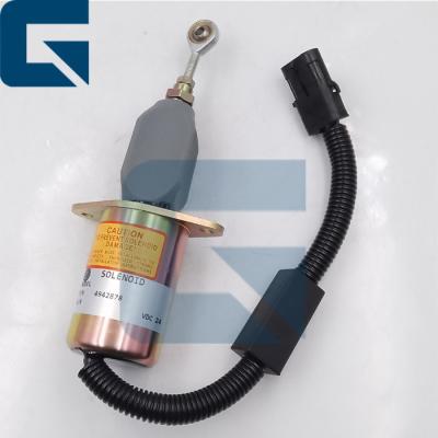 China 4942878 Excavator Engine 6CT Fuel Shutdown Solenoid Valve for sale