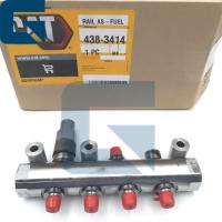 China 438-3414 4383414 Excavator Accessories E312D E313D Engine C4.4 Common Rail Oil Pipe for sale
