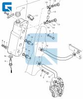 China 05552405 Hose clip for BOMAG Compactor and Road Roller Parts for sale