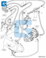 China 05554734 Hose for BOMAG Compactor and Road Roller Parts for sale