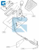 China 05561184 Throttle control for BOMAG Compactor and Road Roller Parts for sale