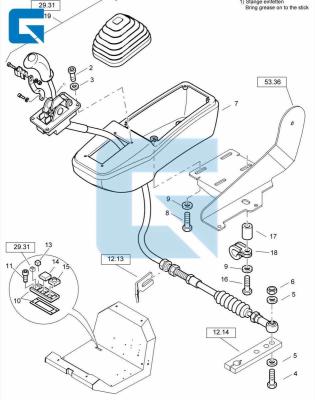 China 05561566 Travel actuation for BOMAG Compactor and Road Roller Parts for sale