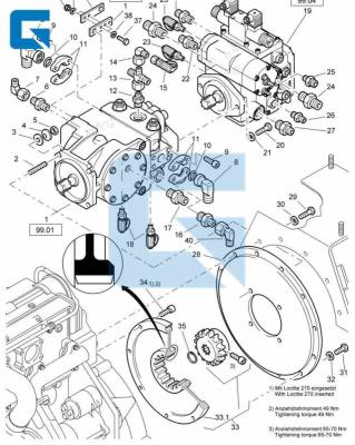 China 05614069 Coupling for BOMAG Compactor and Road Roller Parts for sale
