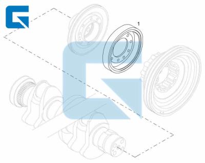 China 05712588 Vibration damper for BOMAG Compactor and Road Roller Parts for sale