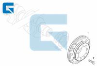 China 05713558 V-belt pulley for BOMAG Compactor and Road Roller Parts for sale