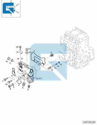 China 05715326 Gasket for BOMAG Compactor and Road Roller Parts for sale