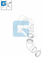 China 05716232 Charge air elbow for BOMAG Compactor and Road Roller Parts for sale