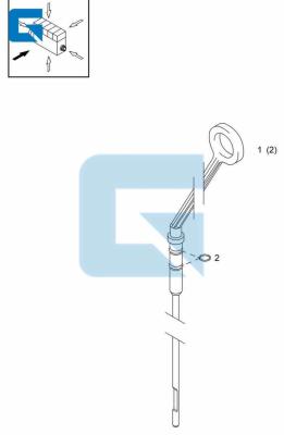 China 05716627 Oil dip stick for BOMAG Compactor and Road Roller Parts for sale