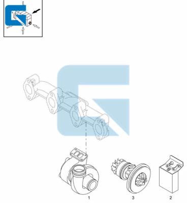 China 05717560 Turbocharger for BOMAG Compactor and Road Roller Parts for sale