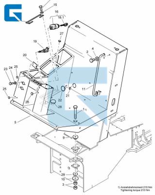 China 05726095 Glower starter switch for BOMAG Compactor and Road Roller Parts for sale
