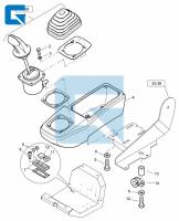 China 05754863 Travel lever for BOMAG Compactor and Road Roller Parts for sale