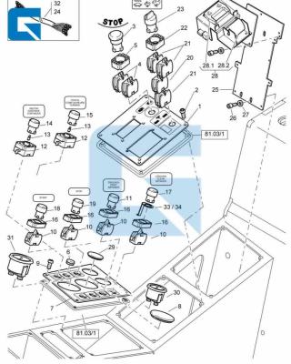 China 05762227 Front element for BOMAG Compactor and Road Roller Parts for sale