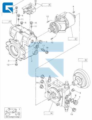 China 05800801 Kit,seal for BOMAG Compactor and Road Roller Parts for sale